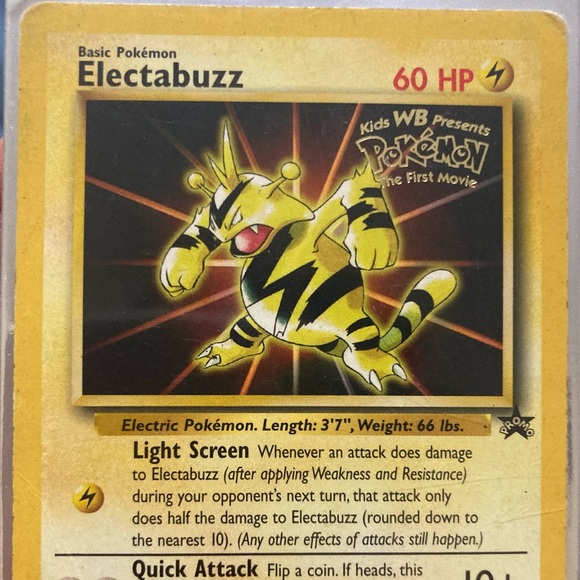 Pokemon Electabuzz Card
